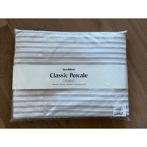 Brooklinen | Bedding | New Brooklinen Classic Percale Core Sheet Set ...